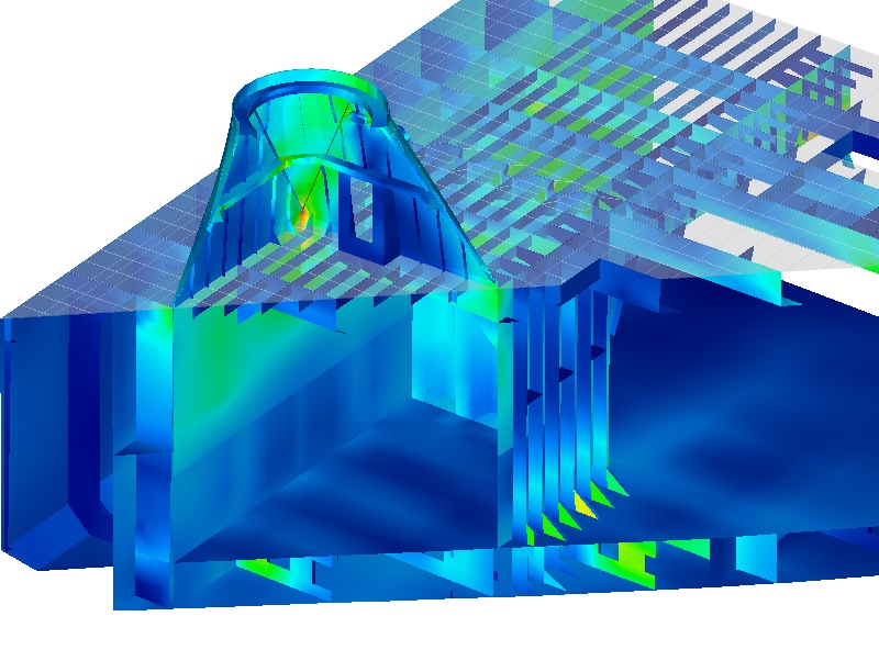 Finite Element Analysis (FEA) | Ships | Vard Marine Inc.